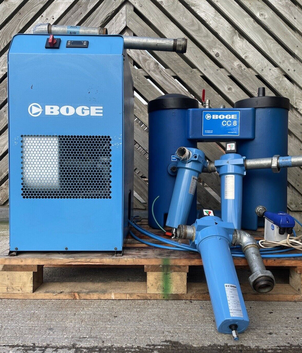 BOGE Air Dryer - Bekomat Tank Drain - BOGE Oil/Water Sep - Oil & Water ...