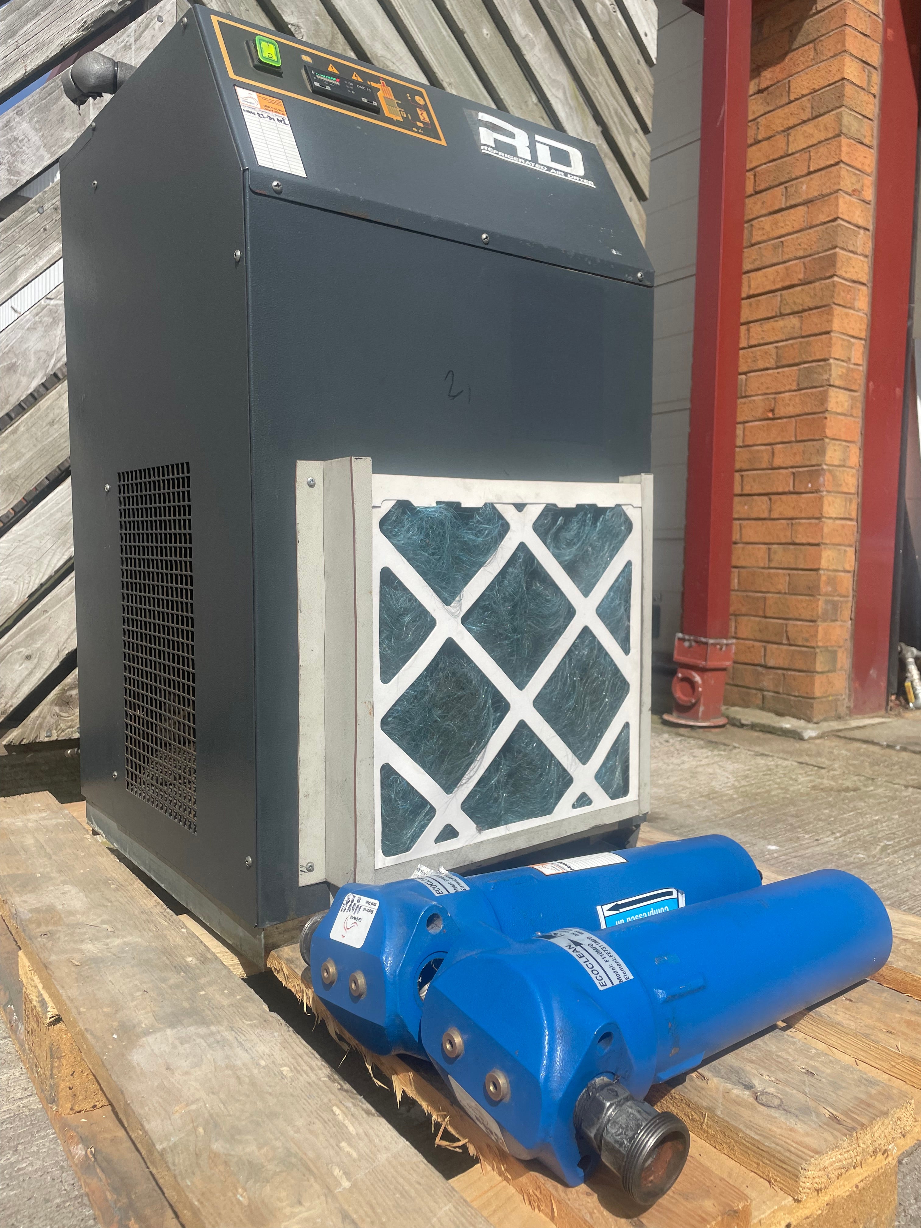 Fini RD52.A Compressed air dryer/air compressor dryer system 184cfm 2 ...